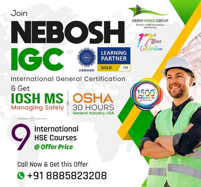 Safety Officer Course in Hyderabad, Telangana | NEBOSH, IOSH