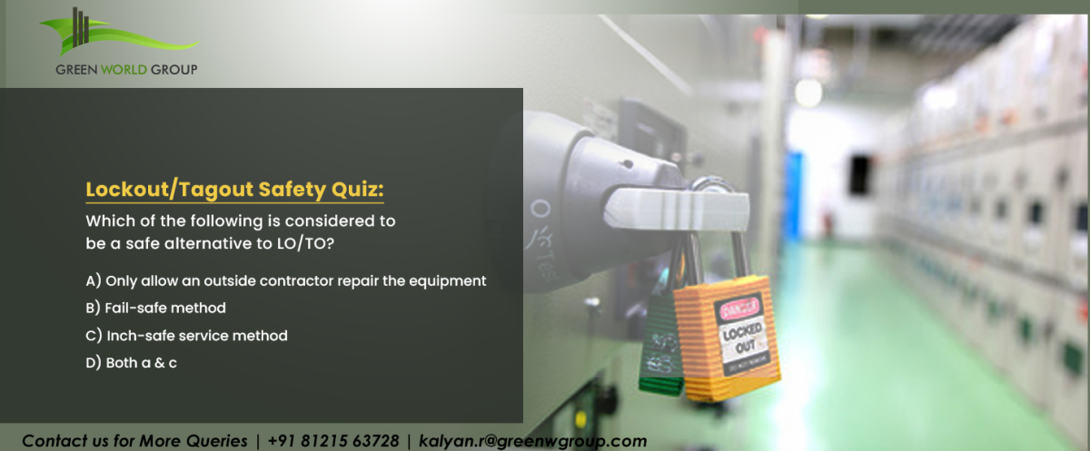 Safe Alternatives to LOTO Procedures | Green World Group