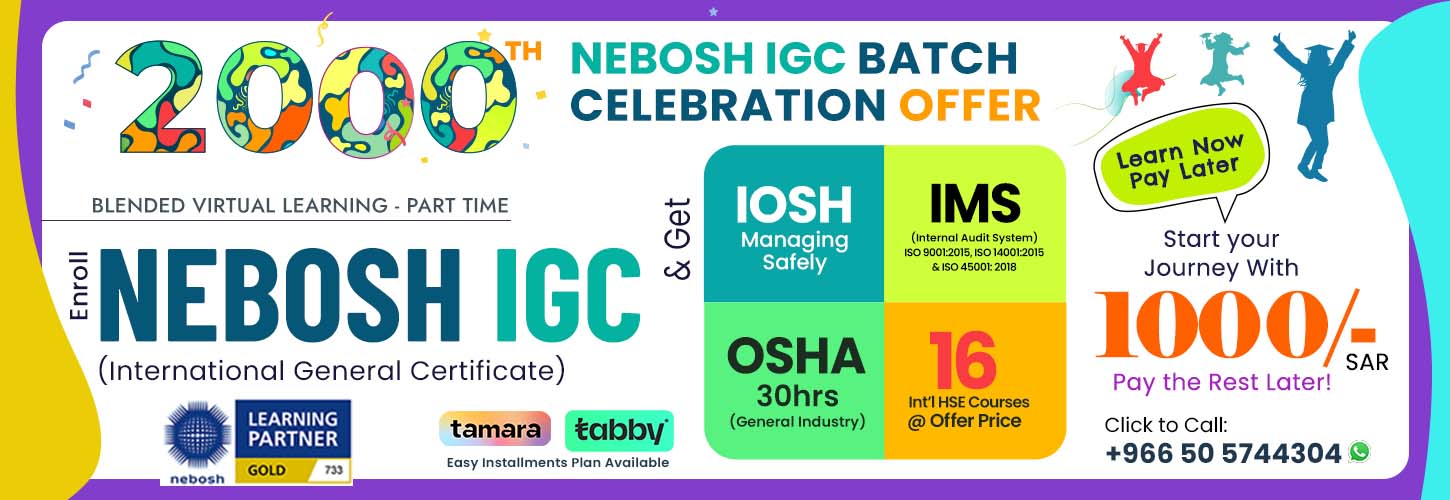 NEBOSH Course in Angola | Safety Courses in Angola - Green World Group